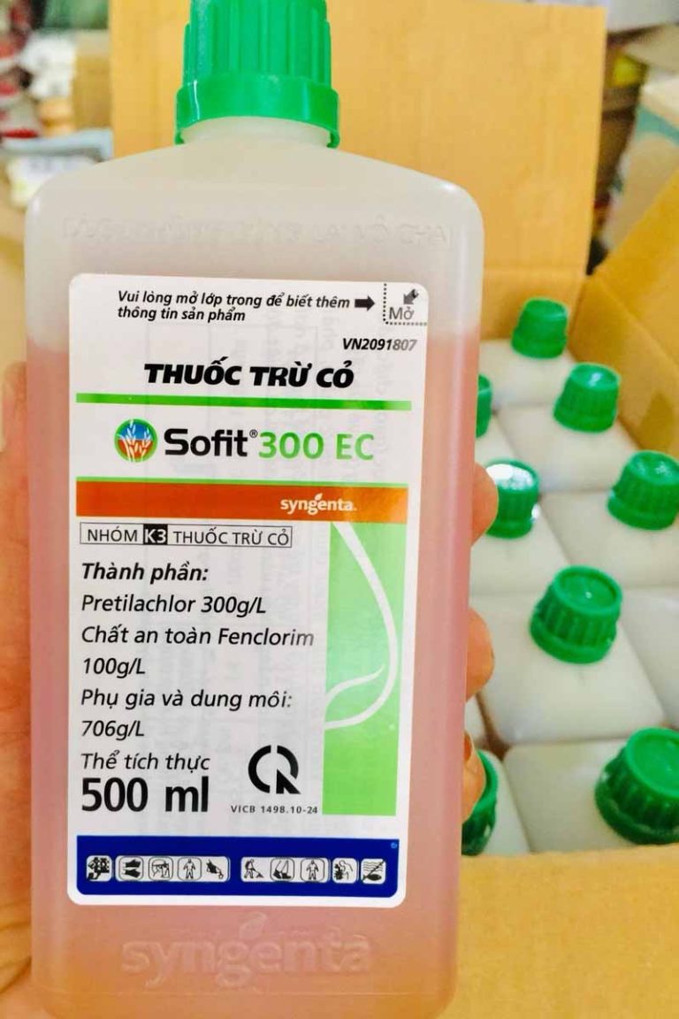 Thuốc trừ cỏ Sofit 300EC cho ruộng lúa sạch cỏ dại 100%